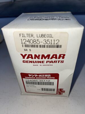YANMAR LUBEOIL FILTER P/N 124085-35112 | eBay