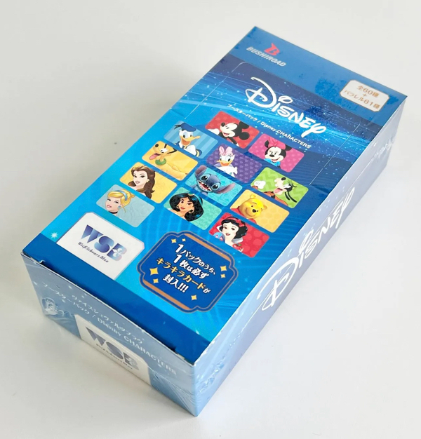 Weiss Schwarz Blau Booster Box Disney Characters 6 Boxes Factory Sealed ...