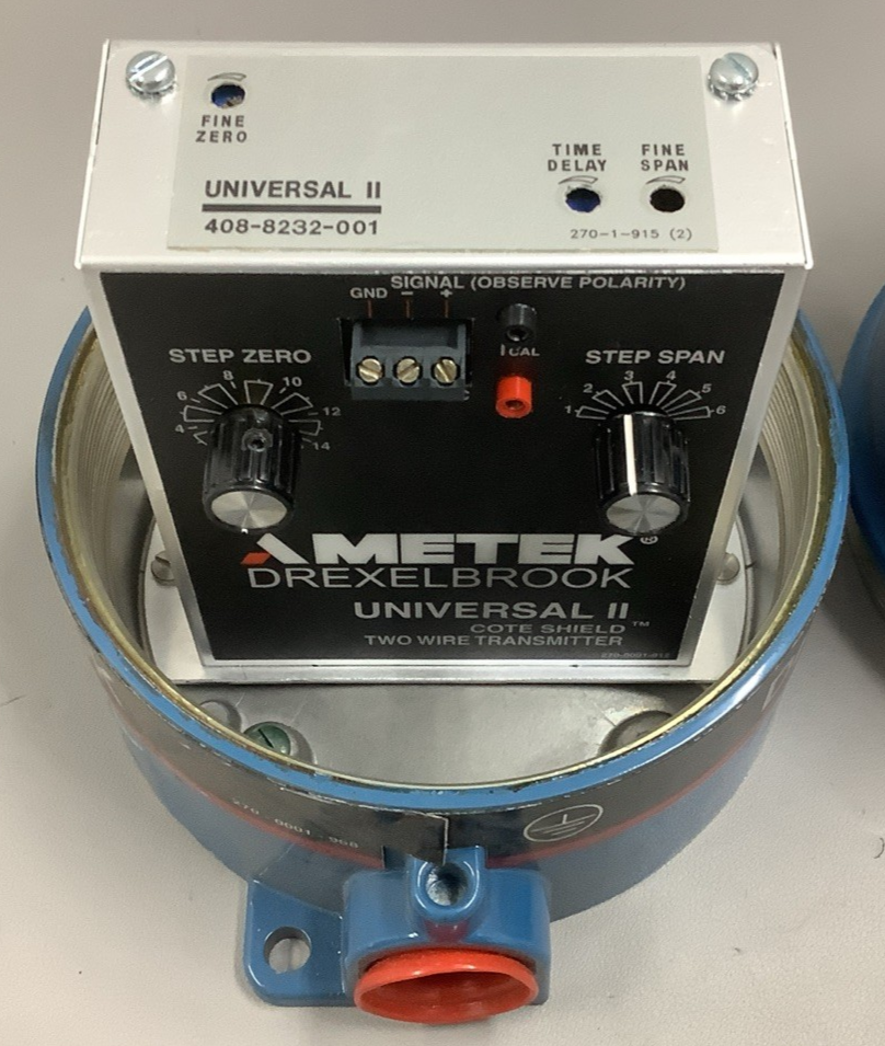 Ametek Drexelbrook 408-8232-001 Universal II Two-Wire Transmitter Assy ...