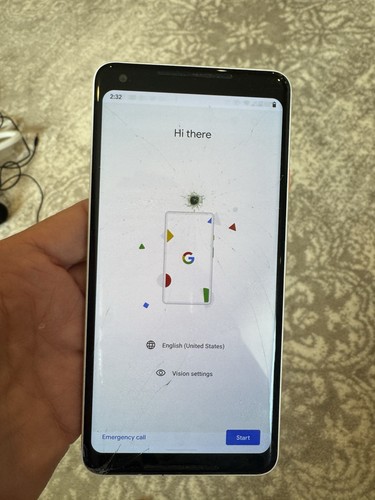FOR PARTS Google Pixel 2 XL Android 11 It Has A Broken Screen Not Sure ...