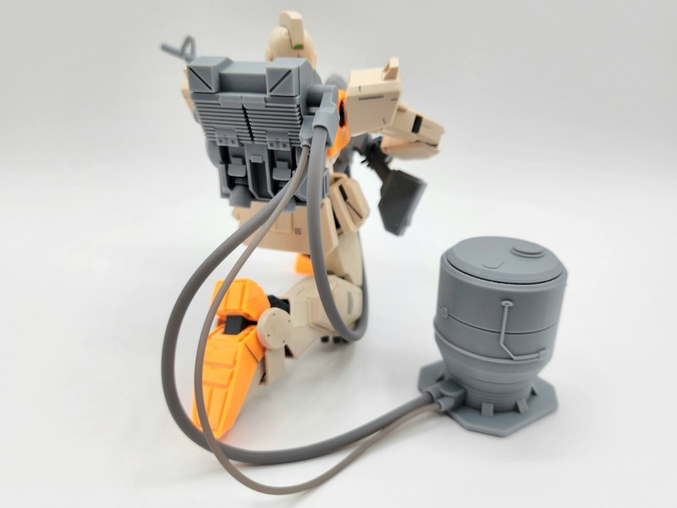 GM Sniper Beam Rifle and Generator (Resin Conversion Kit - HG, MG Scale ...