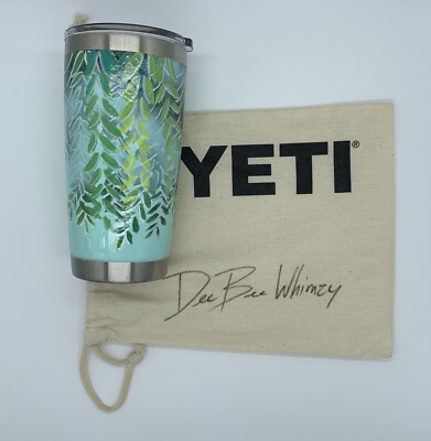 Yeti 20 oz Rambler DeeBee Whimzy Houston Limited Edition Hand Painted ...