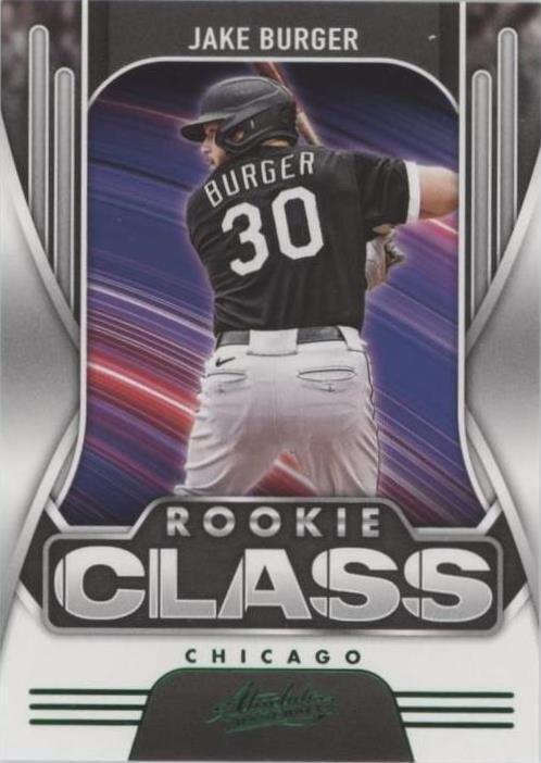 2022 Panini Absolute - Rookie Class Jake Burger #RC-3 Green (RC) for ...