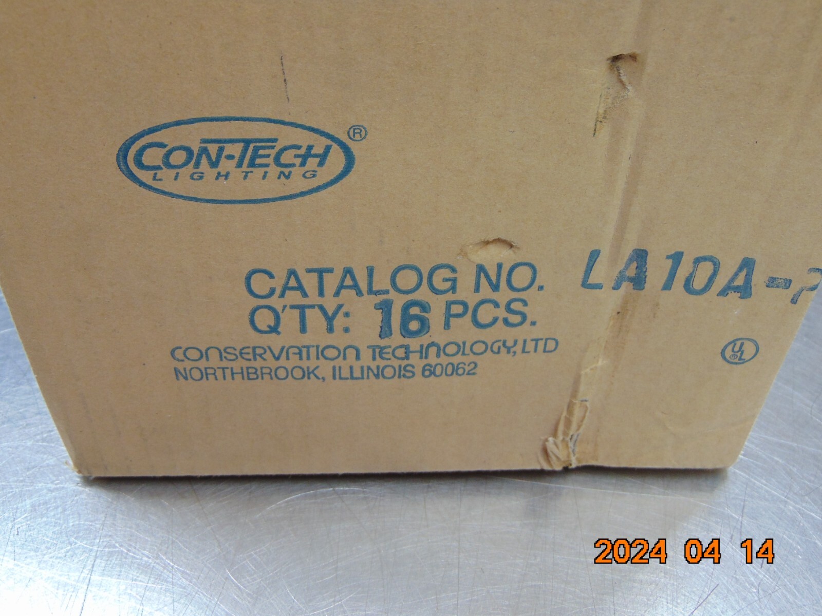 LOT OF 16 ConTech Lighting LA-10A P Single Circuit Live End Feed | eBay