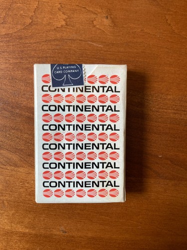 Continental Airlines Playing Cards - Dual Sided - Sealed Vintage | eBay