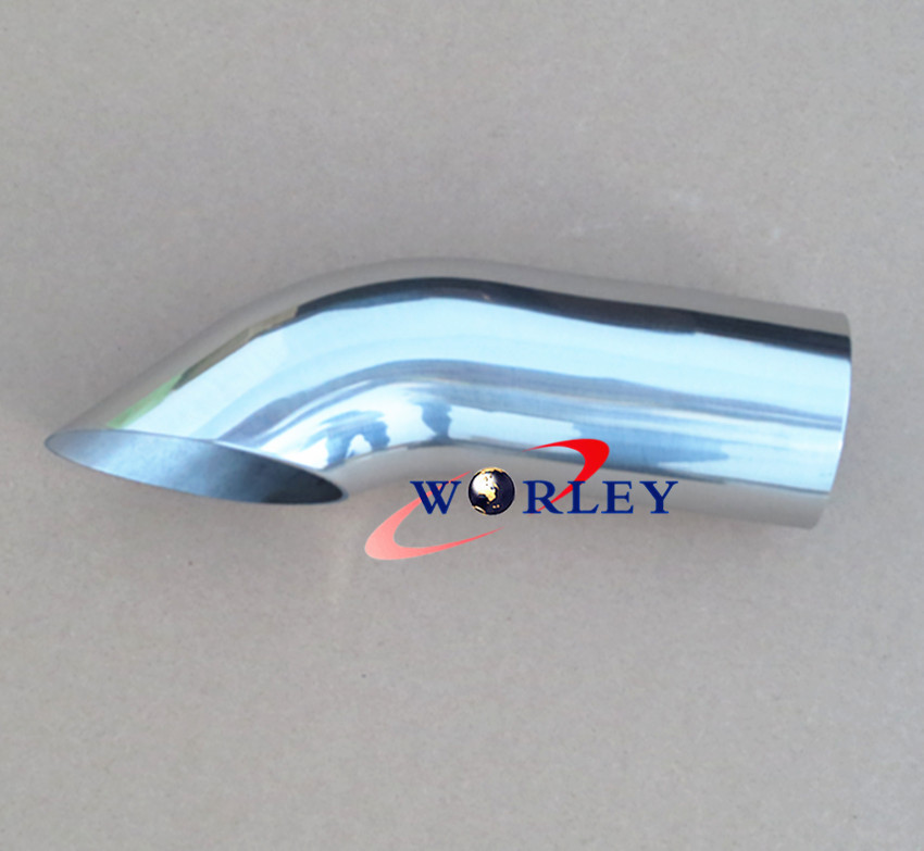 Exhaust tailpipe Tip for Chevy pick up truck 2.3" inlet turn down ...