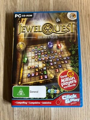 Jewel Quest Heritage Gem Matching Puzzle Gem - PC CD-ROM Game | eBay ...
