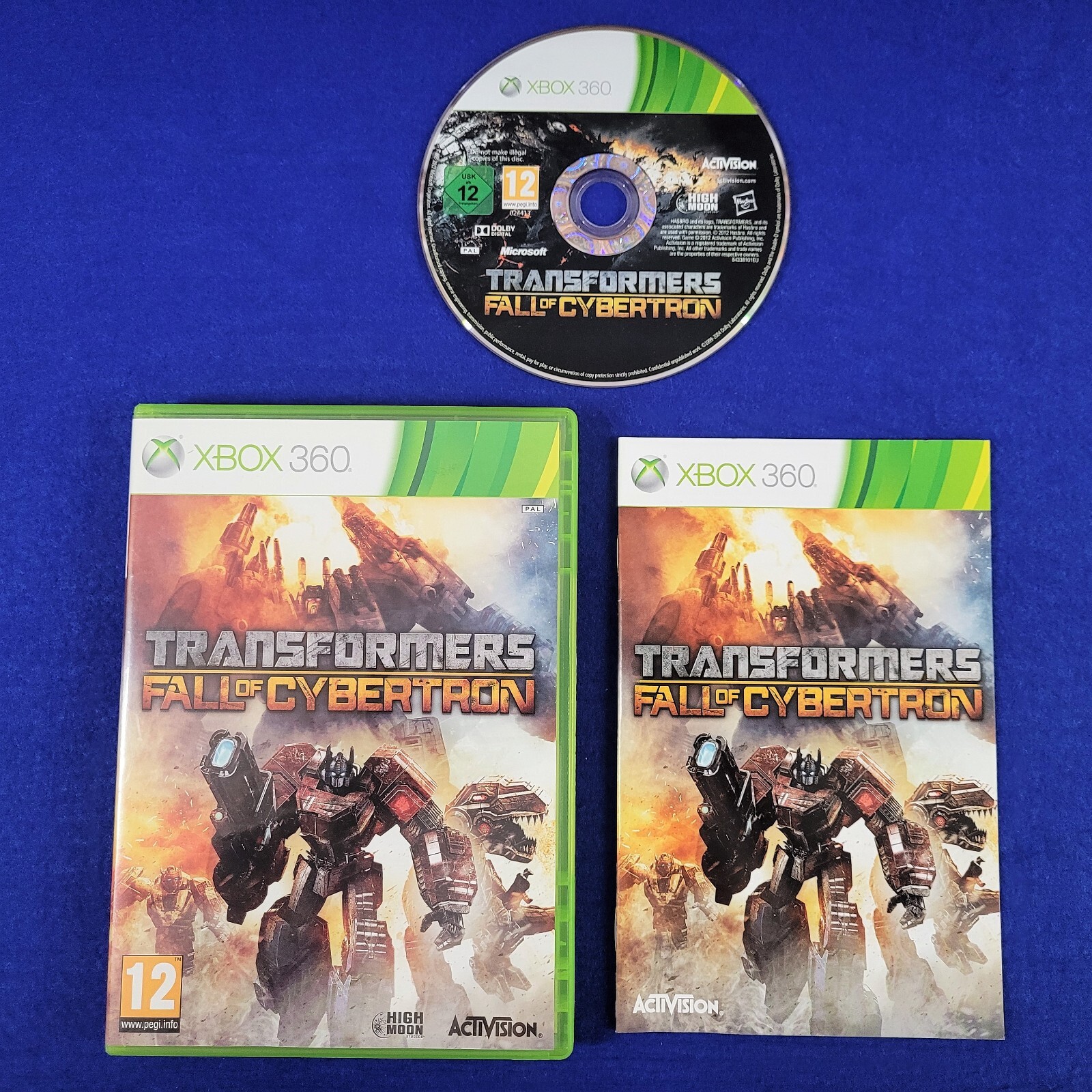 Transformers Dark Of The Moon Game Xbox 360