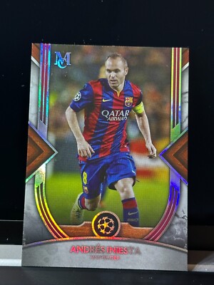 2022-23 Topps Museum soccer-Andres Iniesta | eBay