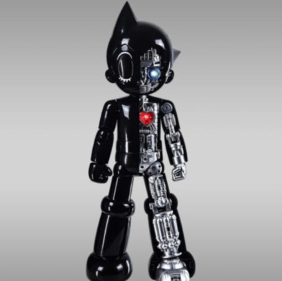 TRON Model Kit Tezuka Astro Boy Model Kit Black Color Version Limited ...