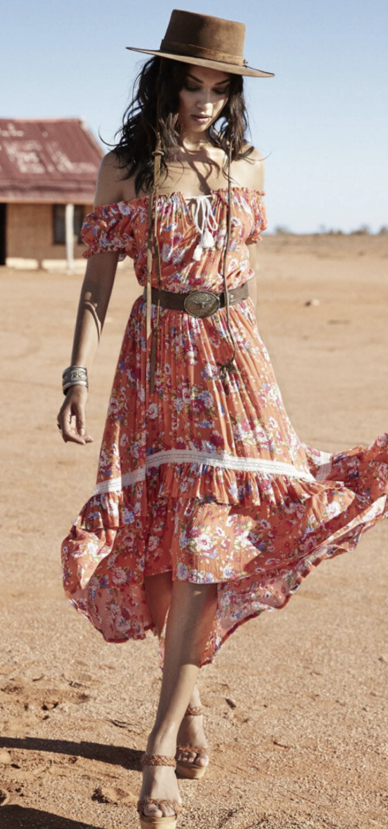 Spell And The Gypsy Collective Revolver Dress Large Spell Designs Boho ...