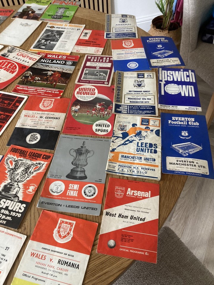 old football programmes | eBay UK