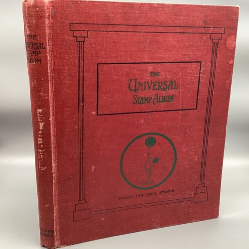 Rare Vintage Universal "STAMPS" " The Universal Stamp Album" 9th Ed (X2 ...