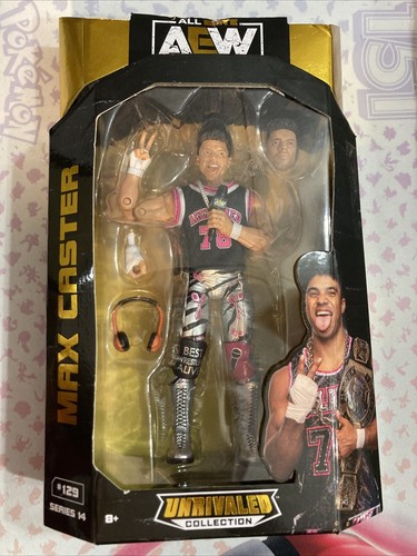 AEW All Elite Wrestling Max Caster Unrivaled The Acclaimed Collection ...