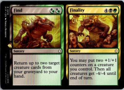 Magic the Gathering Find / Finality Fallout Commander MTG Free Shipping ...