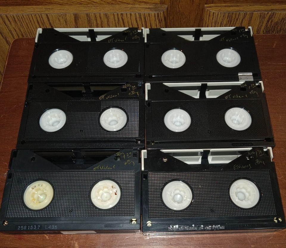 Disney Classics BetaMax Lot of 6 Herbie Lucky Luke Barefoot *Beta NOT ...