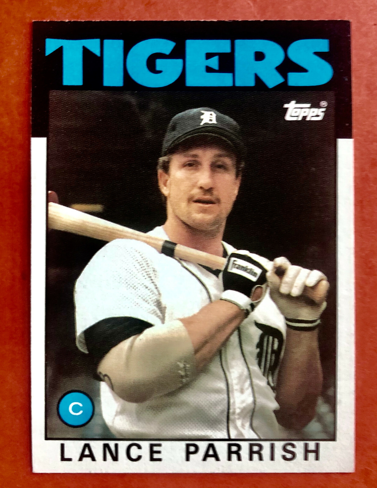 1986 Topps Lance Parrish #740 Baseball Card Detroit Tigers | eBay