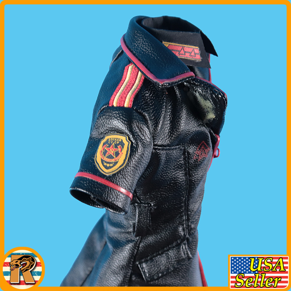 Nasja Soviet Sniper - Short Leather Dress - 1/6 Scale - Flagset Action ...