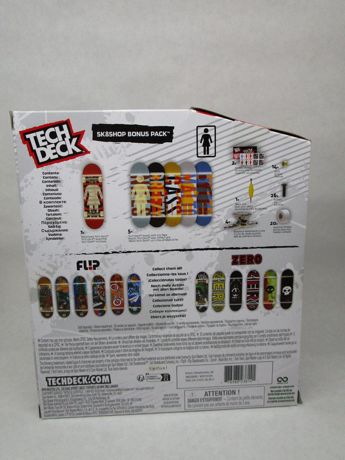 Tech Deck REVIVE SET Finger Skateboard 6 PACK NEW