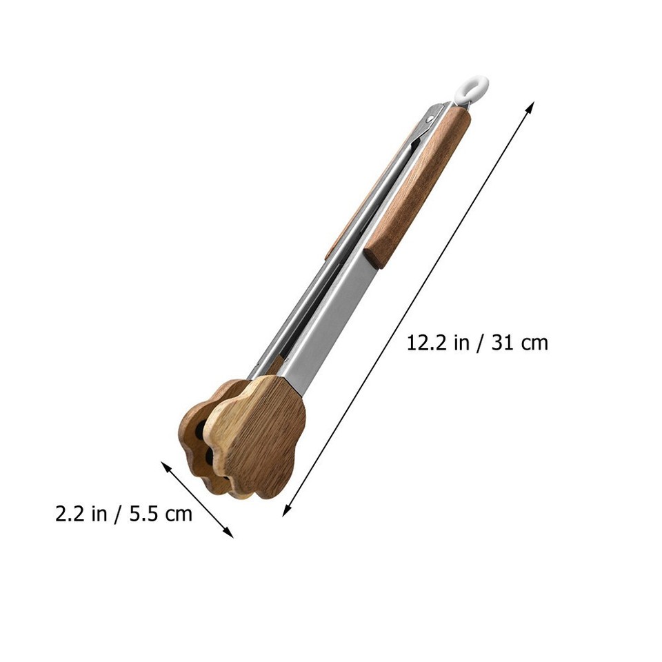 Kitchen Cooking Tong Food Serving Tong 9 Inch Nonslip Barbecue Tong ...
