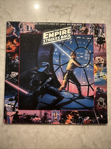 1980 Star Wars Empire Strikes Back The Adventures Luke Skywalker LP ...