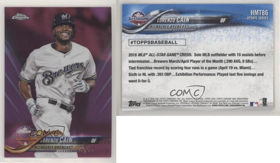 2018 Chrome Update Target Exclusive All-Star Pink Refractor Lorenzo ...