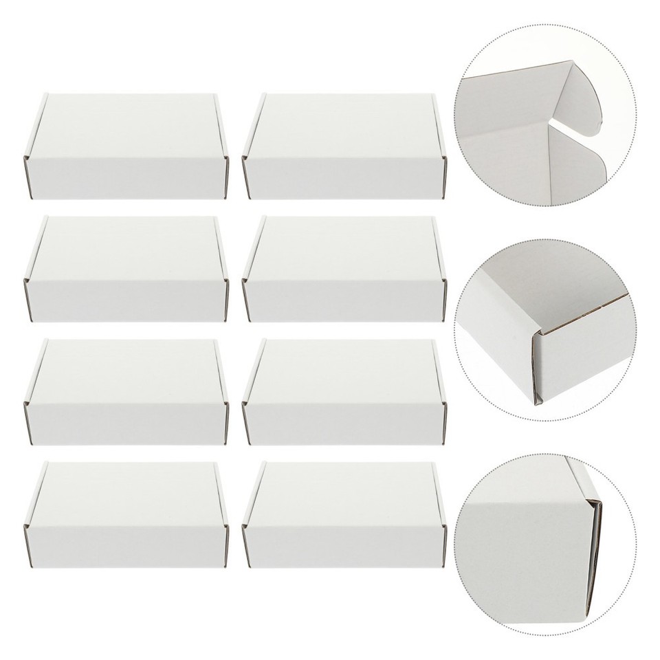 20Pcs Shipping Boxes Corrugated Paper Packing Storage Moving Boxes ...