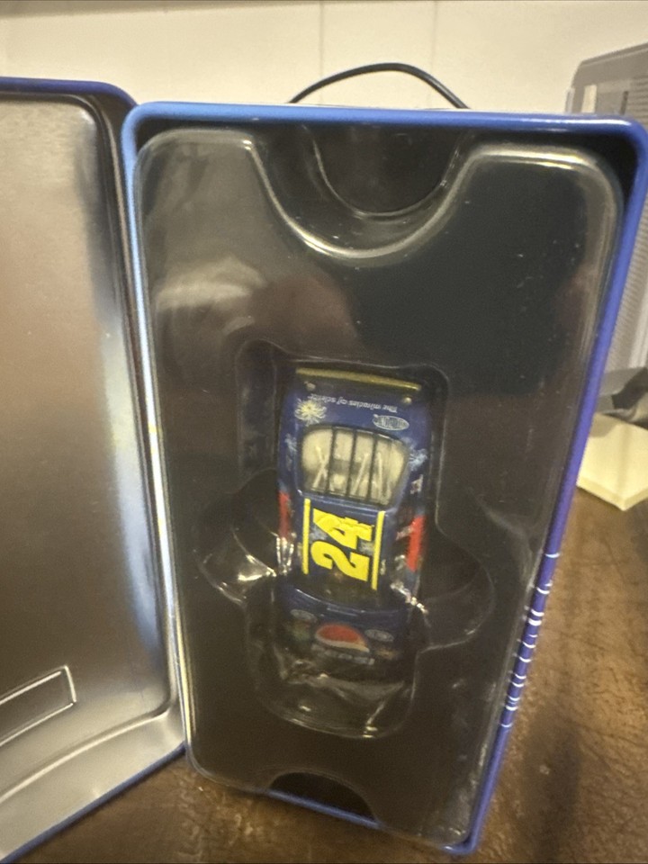 PEPSI VENDING MACHINE TIN BOX #24 JEFF GORDON RACING CAR 2002 MONTE ...