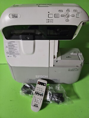 sewing Epson BrightLink 475Wi 3LCD Projector Ultra Short Throw New Lamp ...