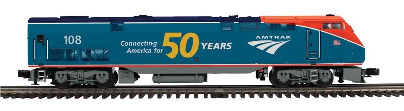 Atlas O scale Premier P42 Genesis Locomotive Amtrak 50 Years # 30138043 ...