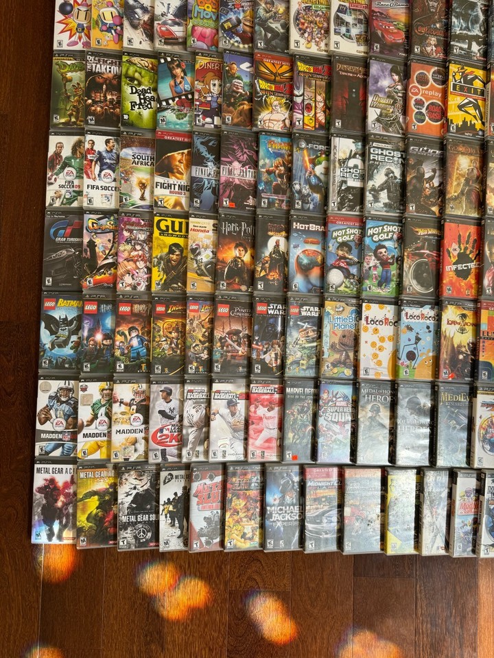 Sony PSP Authentic 500+ Video Games Collection *Pick and Choose Your ...
