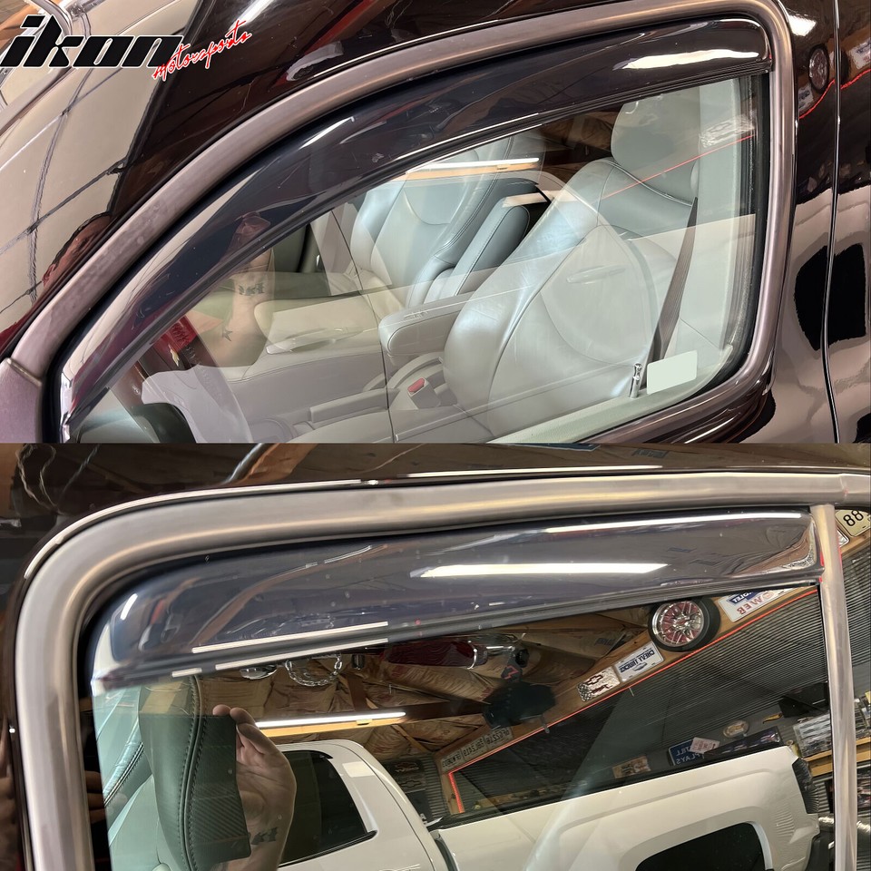 Fits 06-11 Chevy HHR In-Channel Window Visor Sun Rain Guard Vent ...