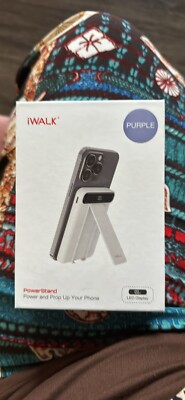 iWALK MAG-X Magnetic Wireless Power Bank Stand, 5000mAh Portable ...