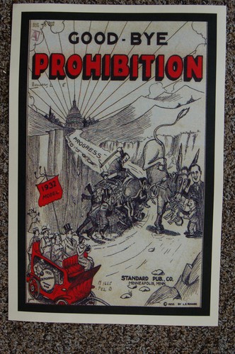 Anti Prohibition campaign poster 1932 FDR | eBay.de