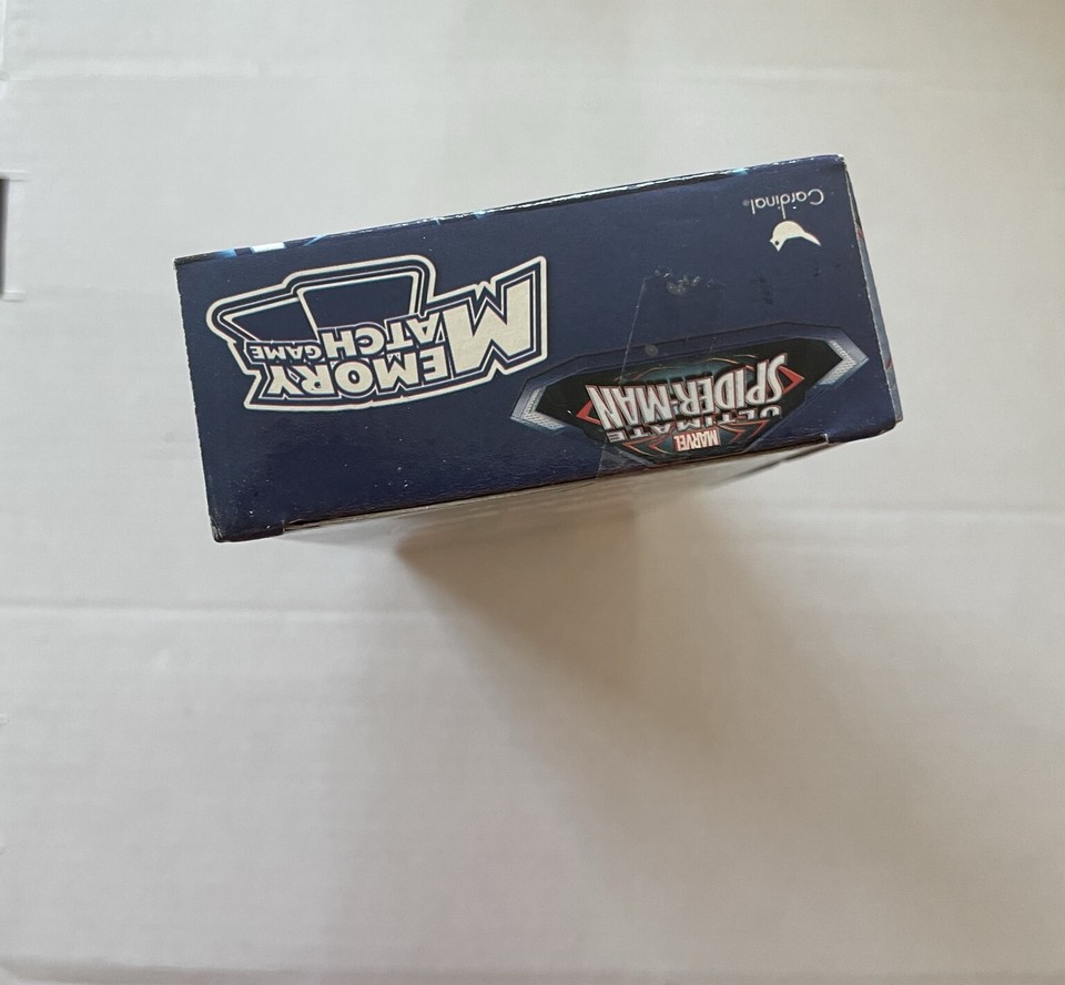 Marvel Ultimate Spider-Man Memory Match Game 36 Memory match Cards ...