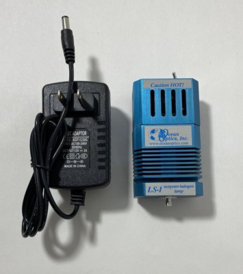 Ocean Optics LS-1-LL Tungsten Halogen Spectrometer Light Source Long ...
