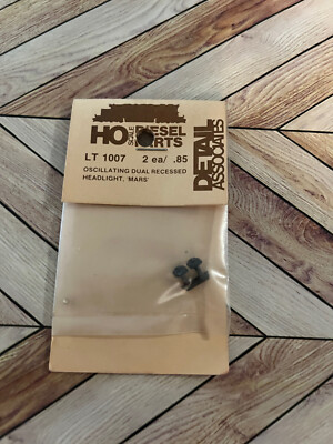 HO Scale Detail Associates - Oscillating Dual Head Light Mars - #LT1007 ...