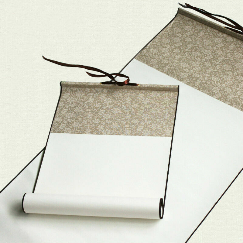 Blank Xuan Paper Scroll Painting Chinese Writing Calligraphy Wall ...