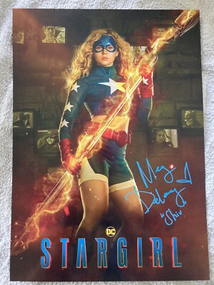 DC Comics Stargirl Poster Signed Meg DeLacy Shiv | eBay