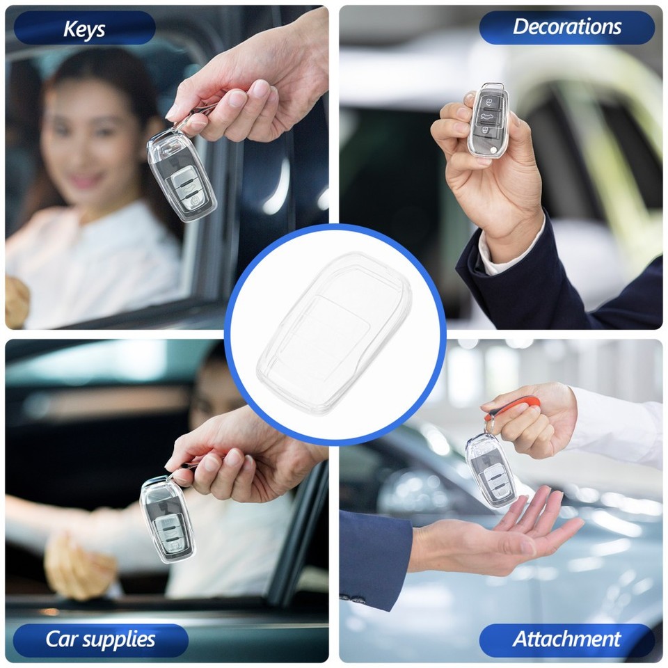 Transparent Key Fob Cover Car Key Protector Car Key Case Protector Car ...