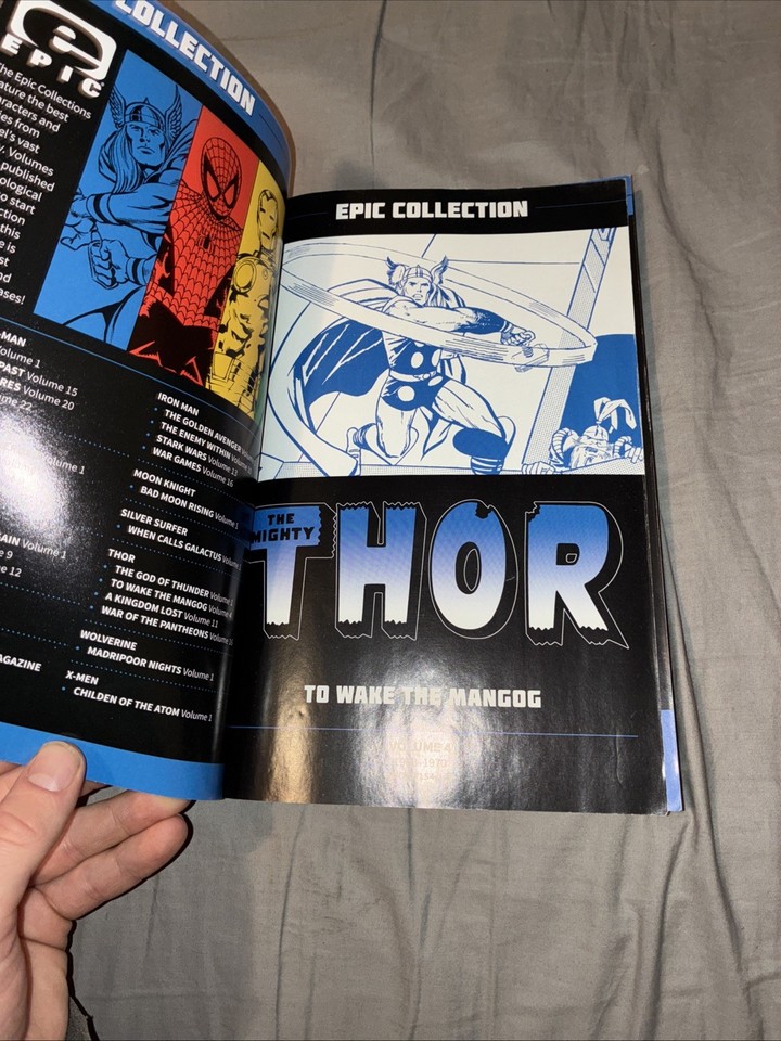 Thor Epic Collection Vol 4: To Wake The Mangog TPB Marvel Comics | eBay