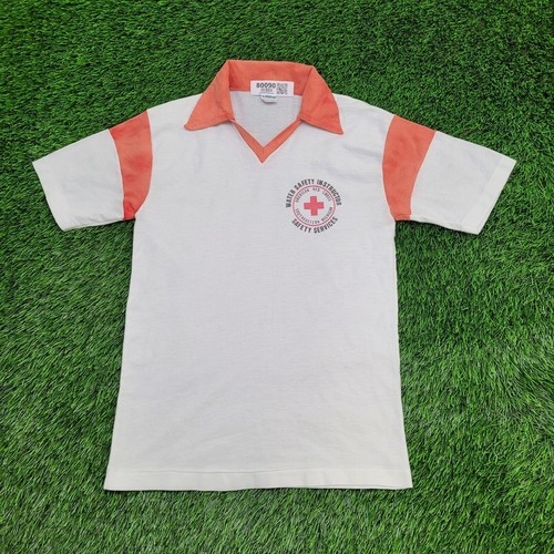 Vintage 80s American Red Cross Shirt Womens Small 17x25 USA | eBay