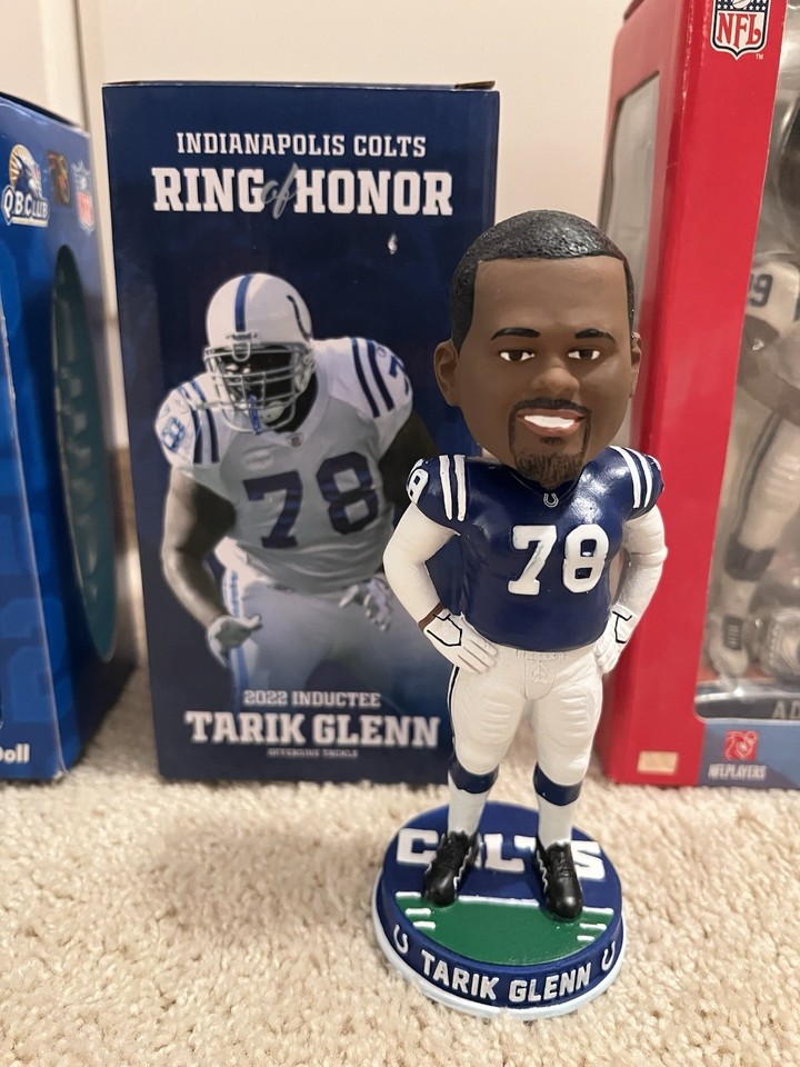 Colts Bobbleheads: Edgerrin James Tarik Glenn Joseph Addai | eBay