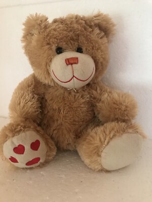 DSL Teddy Bear Love Heart Paws Soft Plush Toy 13” | eBay UK
