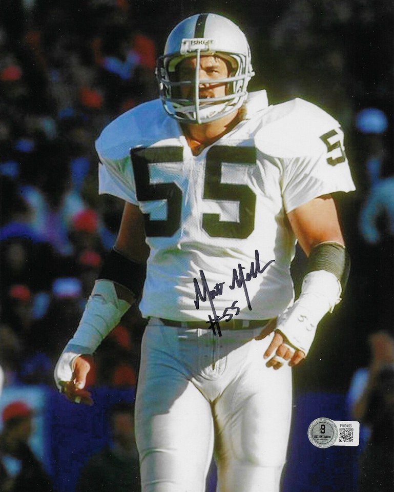 Matt Millen Signed 8x10 Photo Autographed BAS Oakland Raiders #55 | eBay