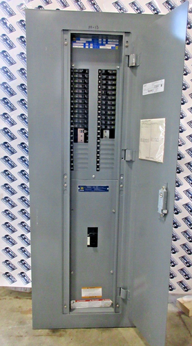 Square D NQOD Panelboard 200A Main Breaker Q2L3200 120/208V 3PH4W 24Ckt ...