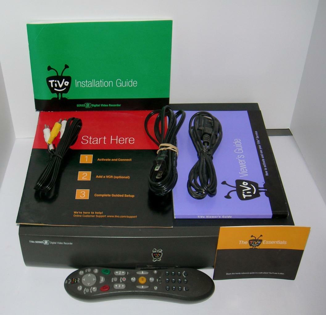 TIVO SERIES 2 40-HOUR DUEL TUNER DIGITAL VIDEO RECORDER MODEL TCD24004A ...