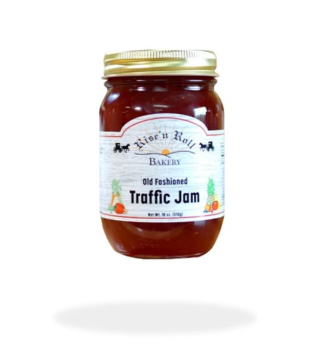 Rise 'N Roll Bakery Amish Traffic Jam Old Fashioned Preserve 10oz Jar ...