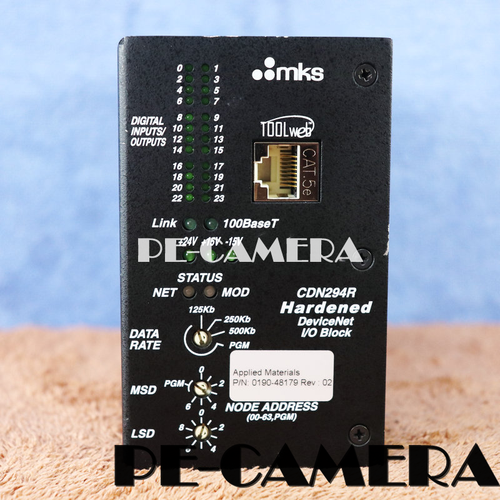 1PCS MKS CDN294R AS01294-05 117-030 HARDENED DEVICENET I/O BLOCK | eBay