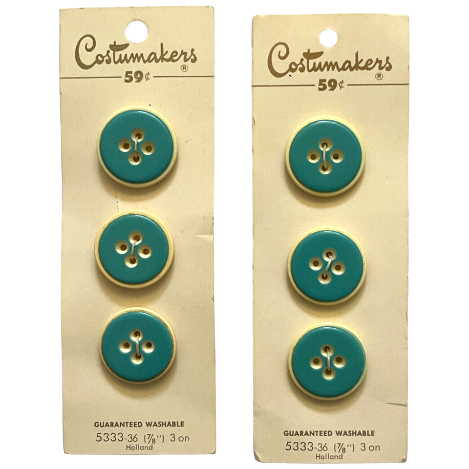 26 Vintage Plastic Buttons Blue /Creme Brown Red White Swirl Italy | eBay